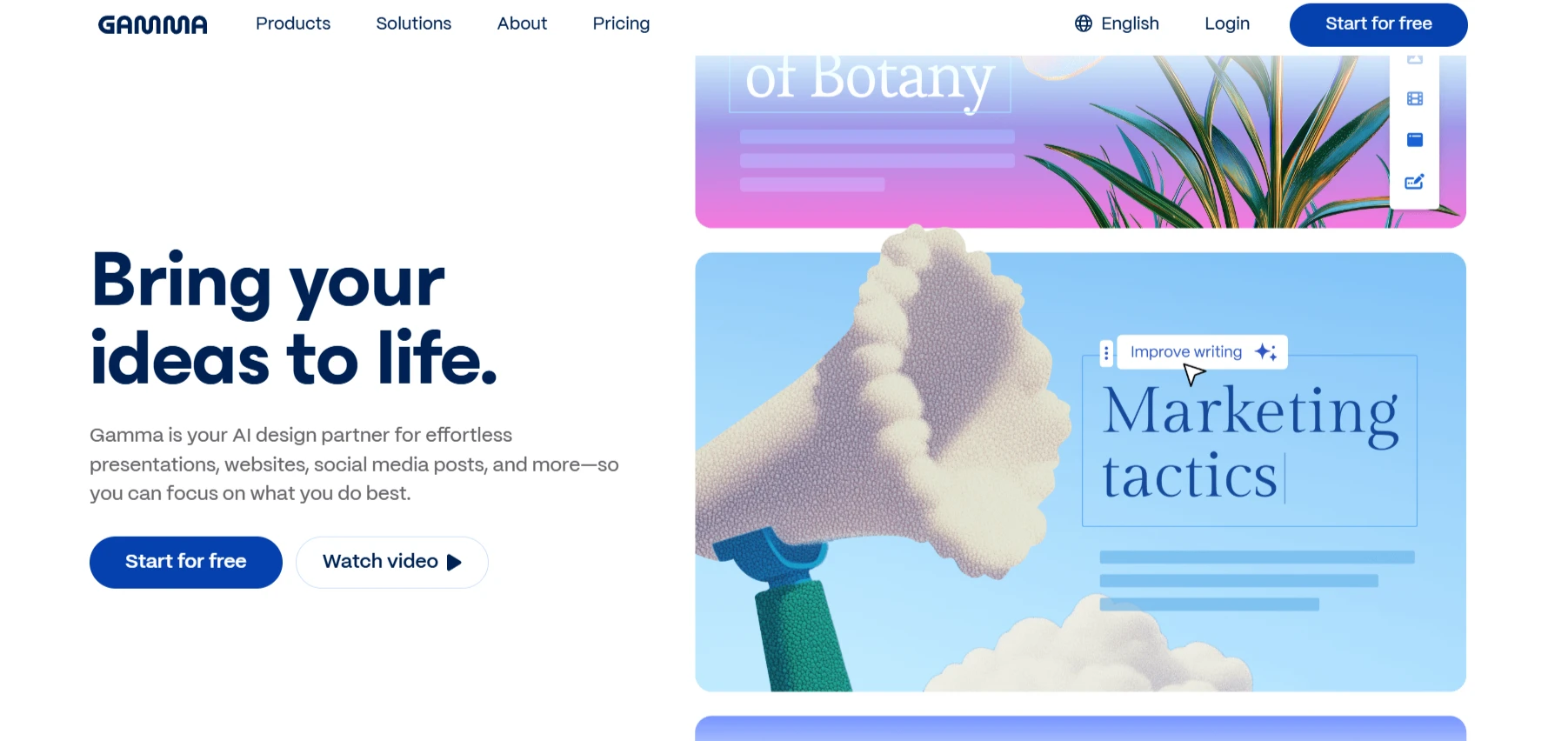 Gamma AI: Presentation Maker » ToolsAI.net